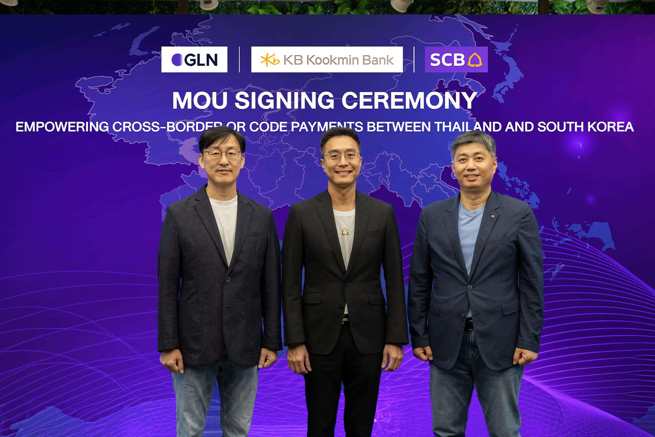 “SCB - KB Kookmin Bank - GLN International”เปิดบริการให้นักท่องเที่ยวเกาหลีใต้ชำระเงินผ่าน QR Code